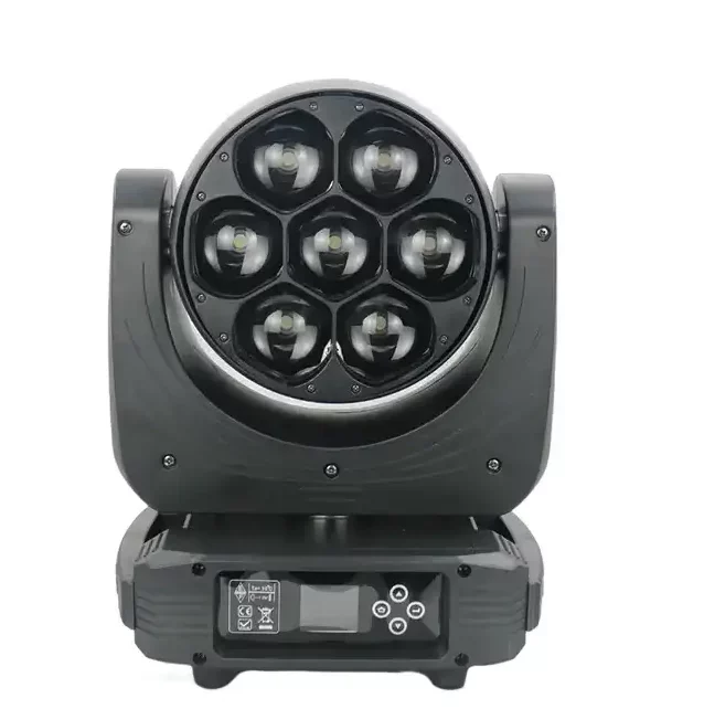 7x40W Bee Eye Zoom Led Moving Head - Grace Stage Light