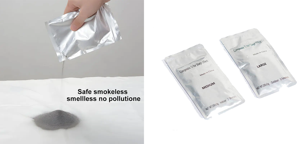 Cold Spark Powder Is A Pyrotechnic Material That Is Safe And Non-toxic