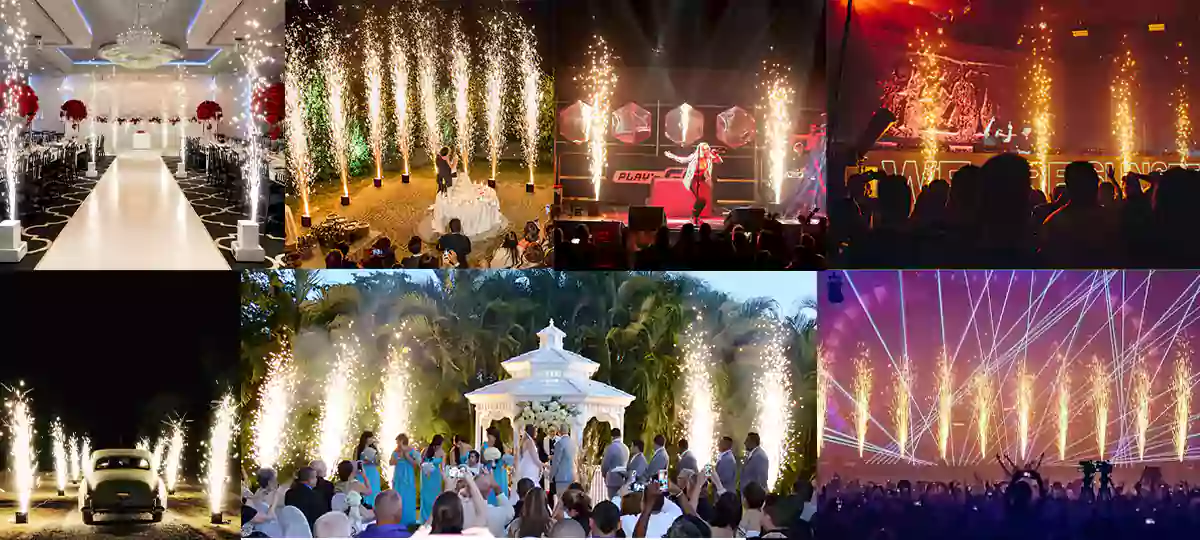 Cold Spark Machines - Grace Stage Light