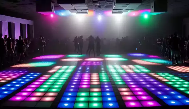 Led Dance Floor Rental They Are Easy To Set Up And Take Down