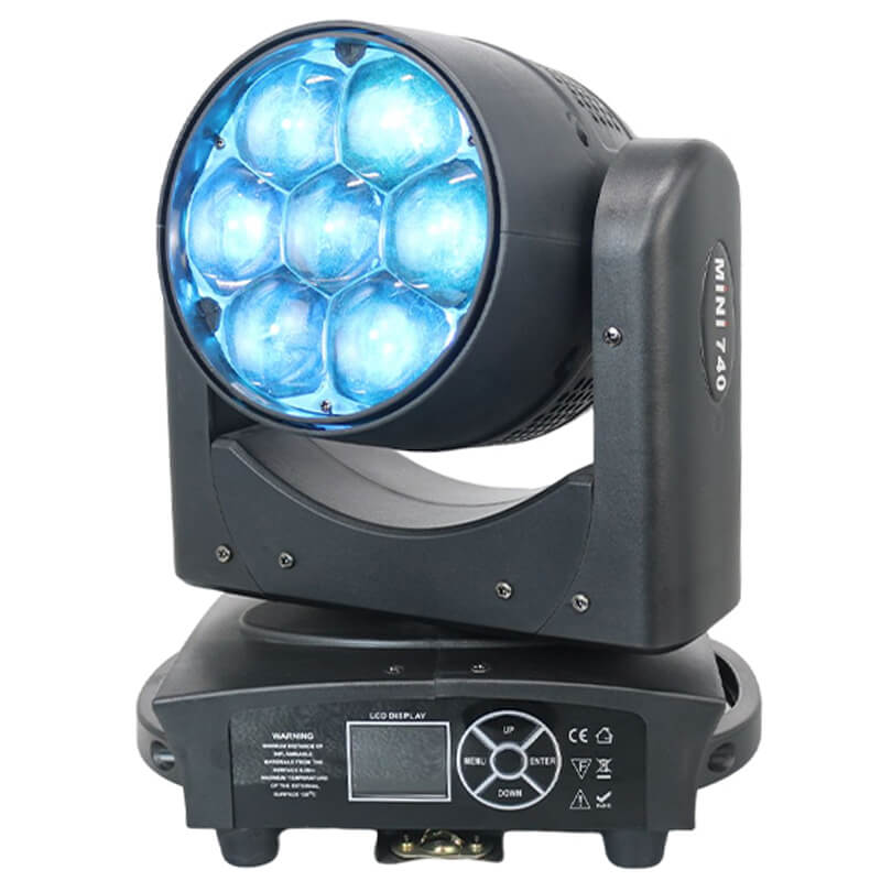 7x40W Led Zoom Moving Head Light - Grace Stage Light