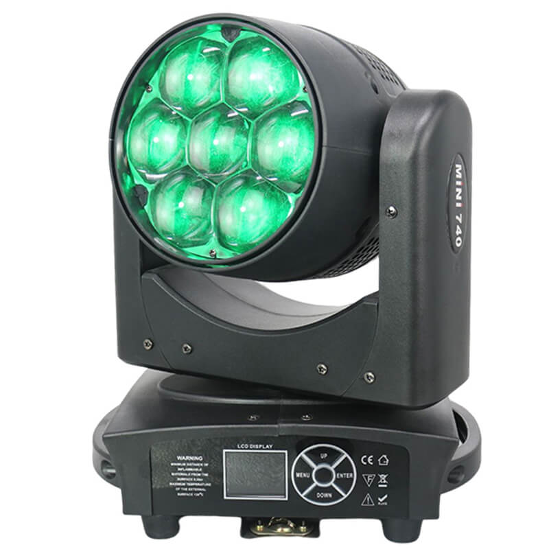7x40W Led Zoom Moving Head Light - Grace Stage Light