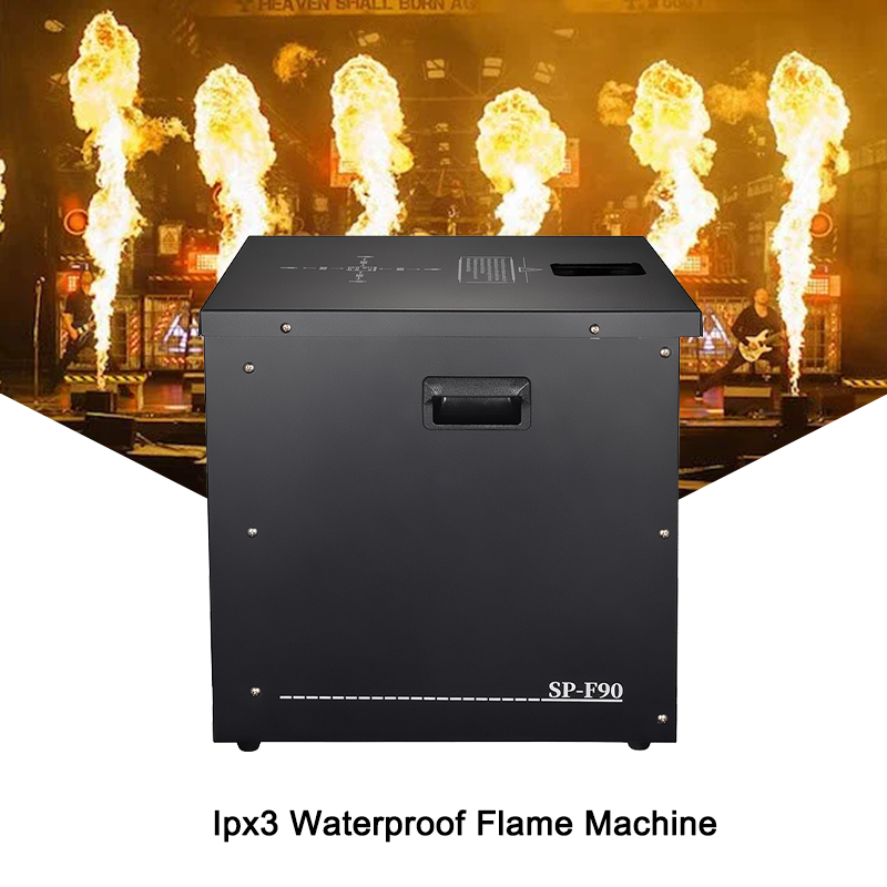 Ipx3 Waterproof Flame Machine