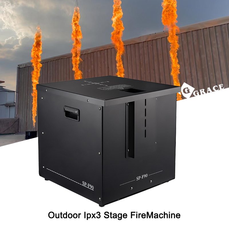 Outdoor Ipx3 Stage Fire Machine