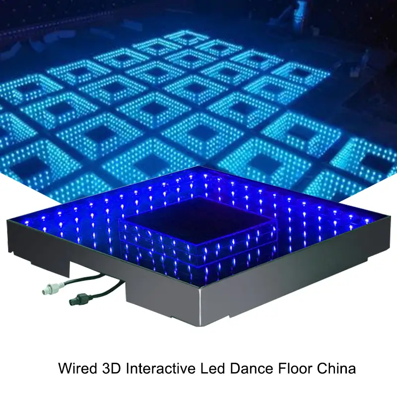 Wired 3D Interactive Led Dance Floor China