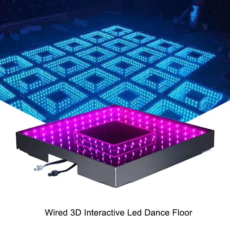 Wired 3D Interactive Led Dance Floor