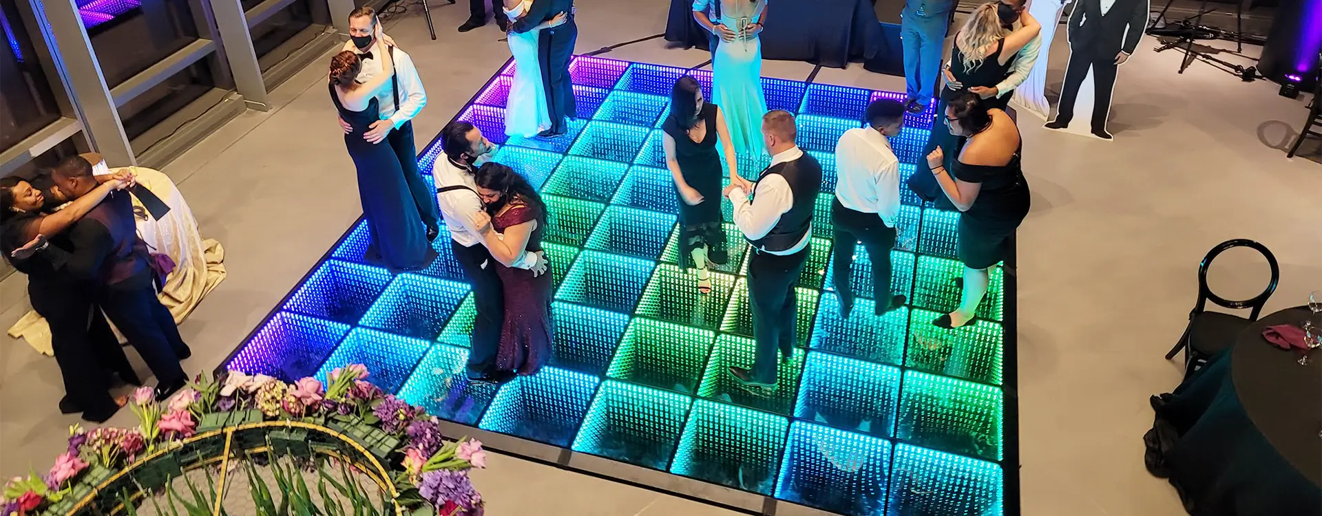 16x16 LED Dance Floor Solution