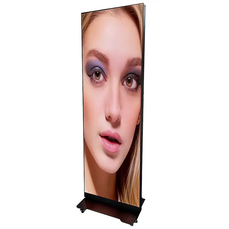 LED Vertical Foldable Poster LED Display Screen